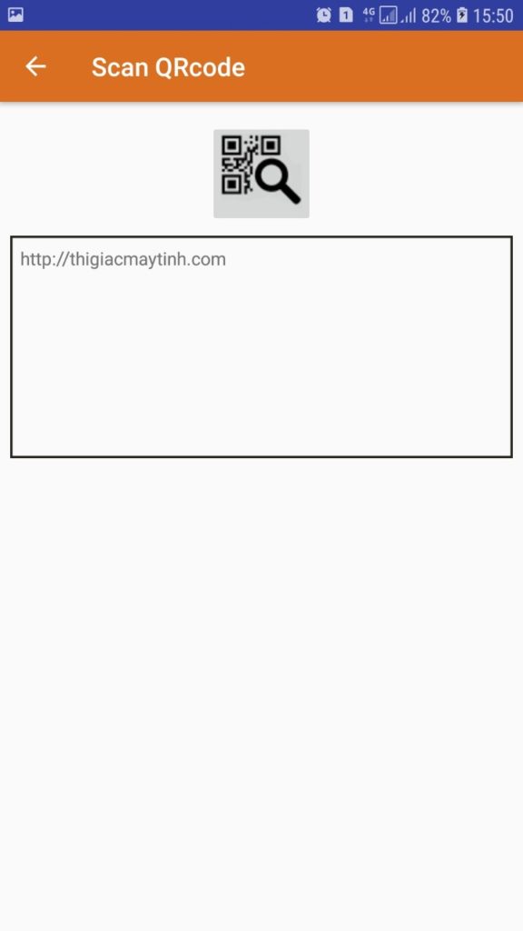 Source code scan QR code trên android - THỊ GIÁC MÁY TÍNH