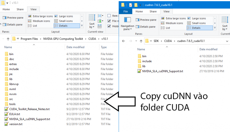 Tăng tốc Deep Learning bằng CUDA 10.1 - THỊ GIÁC MÁY TÍNH