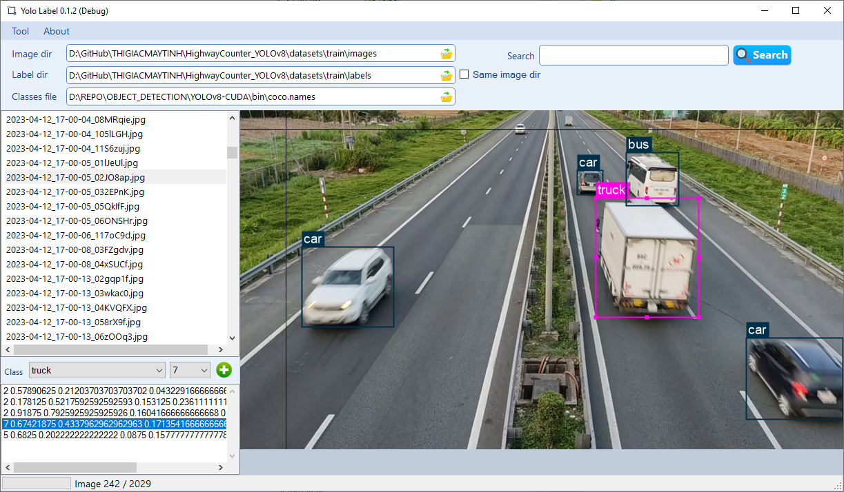 YOLO label - công cụ đánh nhãn Yolo object detection - THỊ GIÁC MÁY TÍNH