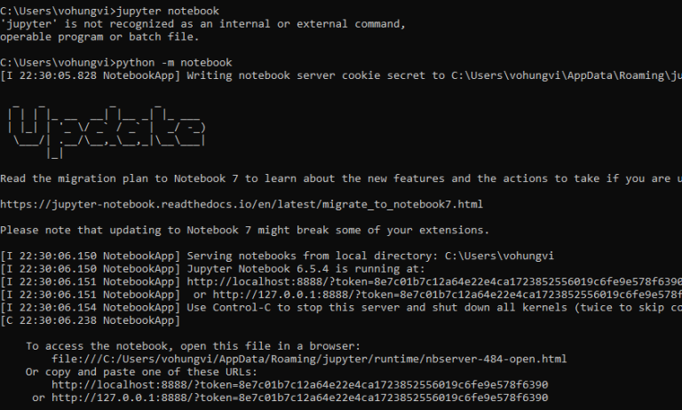 Hướng dẫn sử dụng Jupyter Notebook - THỊ GIÁC MÁY TÍNH