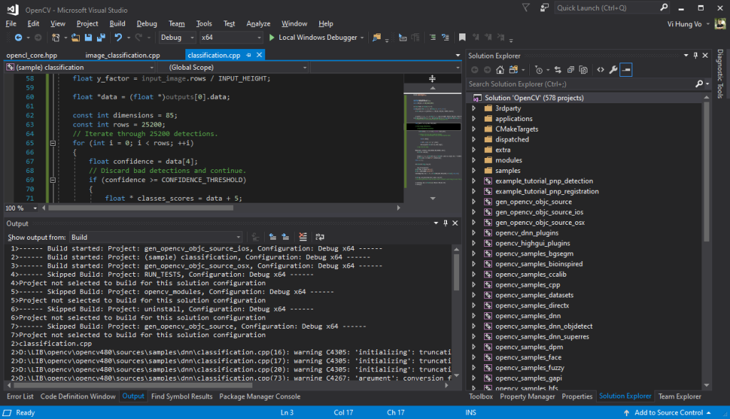 Hướng dẫn build lib OpenCV 4.8.0 trên Windows 10 - THỊ GIÁC MÁY TÍNH