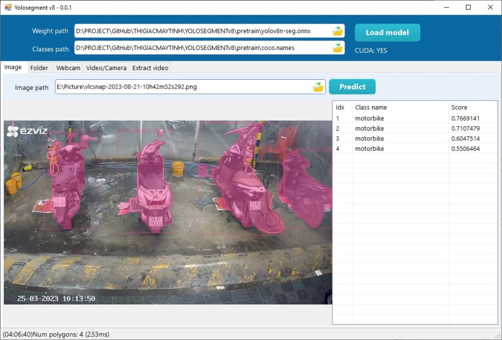 YOLOSEGMENT – Phần mềm phân đoạn vật thể mạnh mẽ sử dụng YOLO v8 - THỊ GIÁC MÁY TÍNH