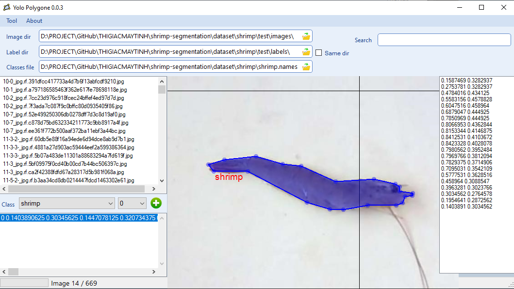 Hướng dẫn đánh nhãn dữ liệu Instance segmentation cho YOLO v8 bằng tool YOLO polygon trên ...